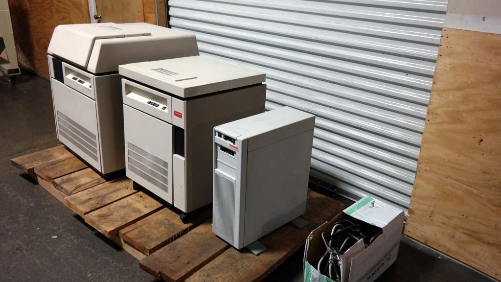 Lot #63: Linotronic 200P Imagesetter and RIP - WireBids
